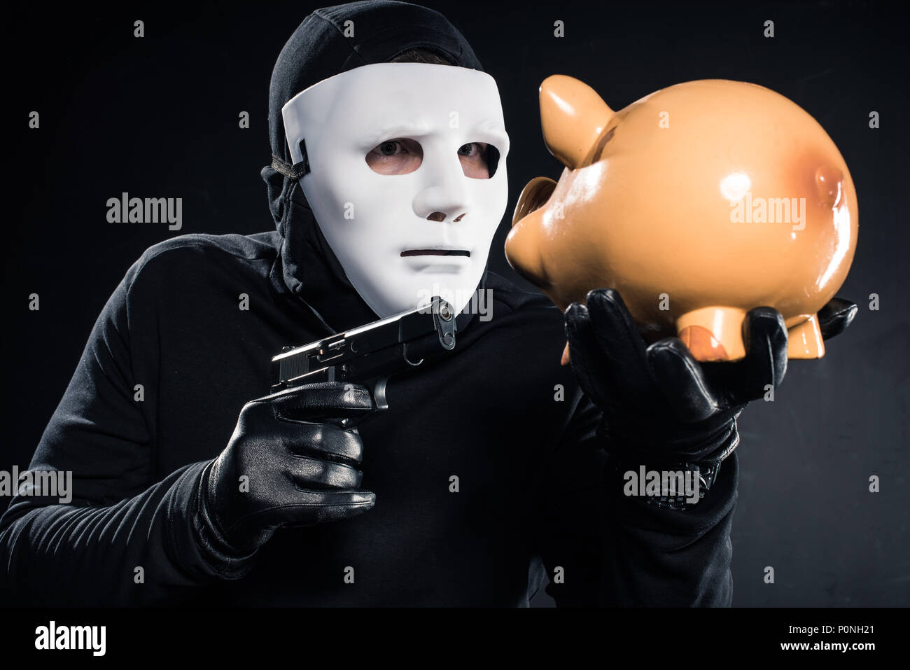 Bank robber balaclava hi-res stock photography and images - Alamy