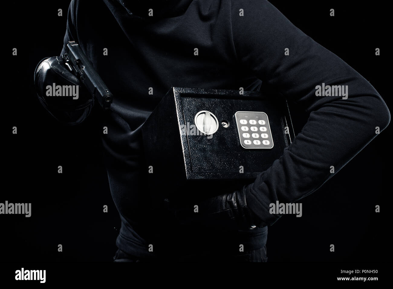 Thief breaking into safe hi-res stock photography and images - Alamy