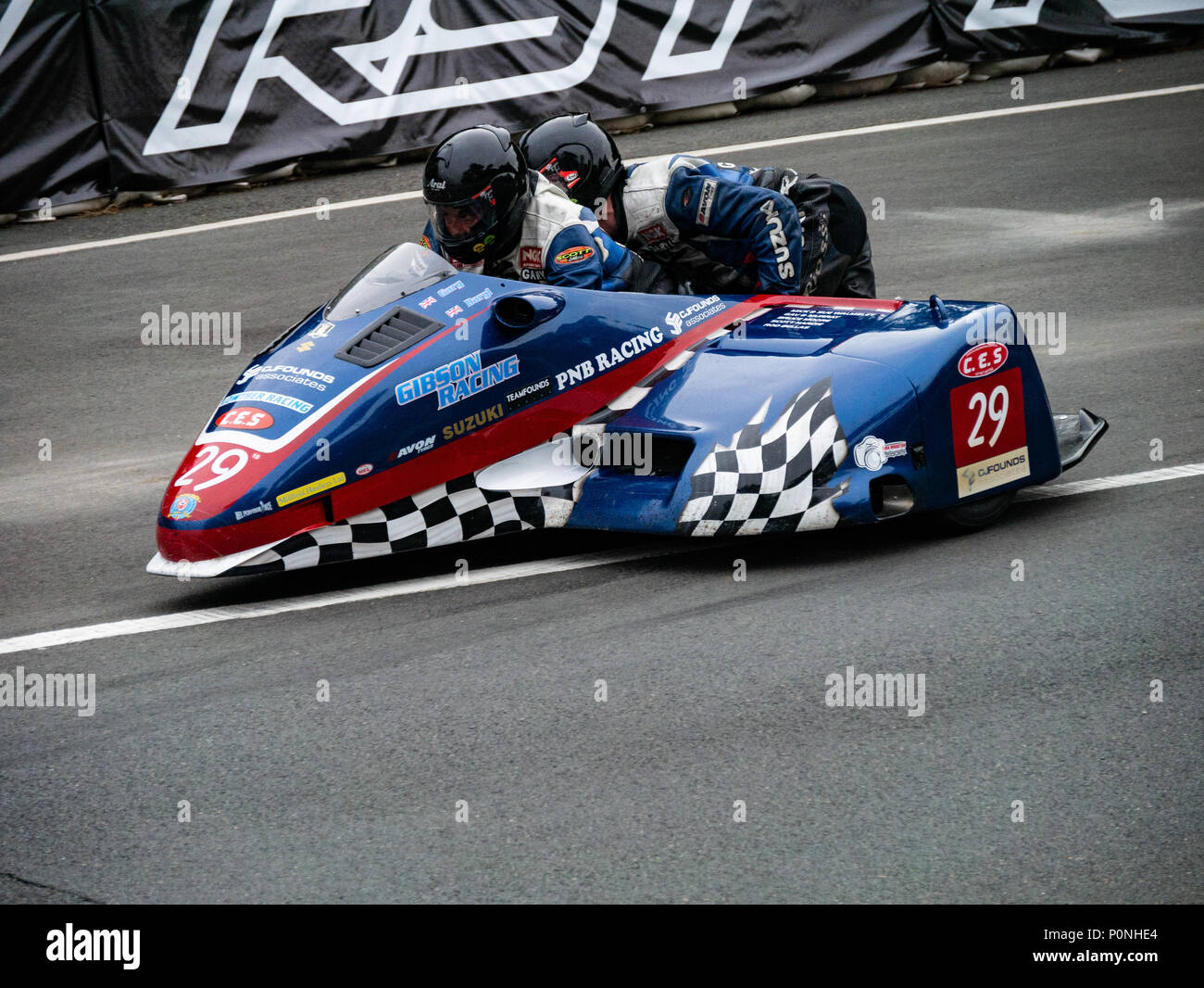 Number 29, Gary Gibson / Daryl Gibson, sidecar rider and passenger ...