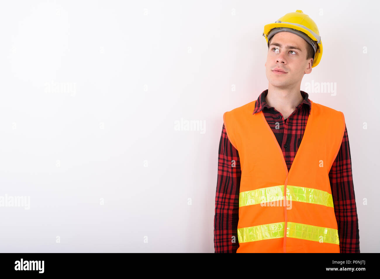 White worker hi-res stock photography and images - Alamy