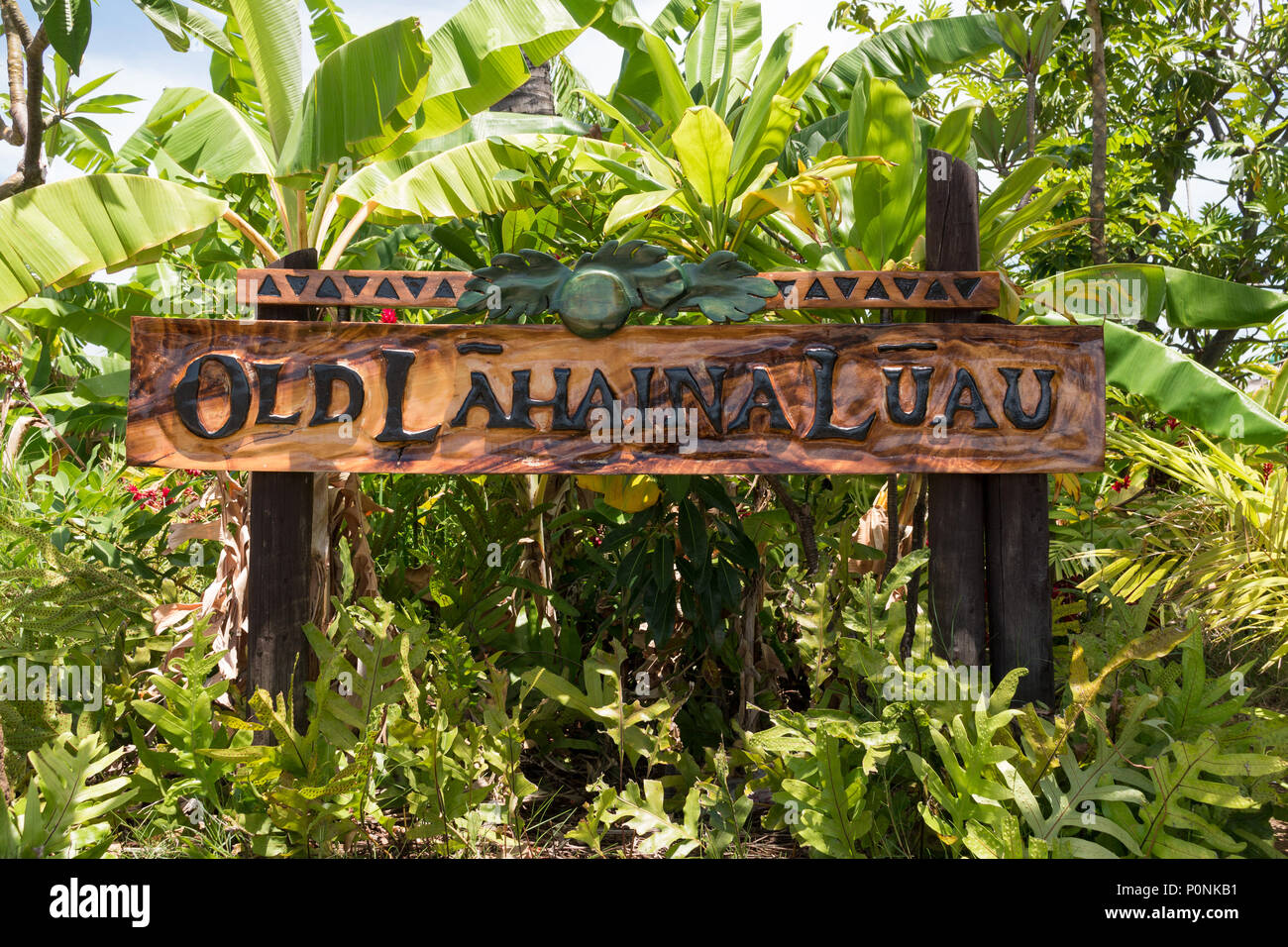 Maui luau hi-res stock photography and images - Alamy