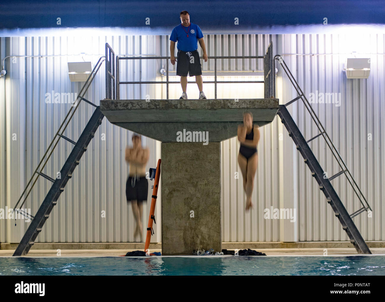 Third class swim qualification hi-res stock photography and images - Alamy
