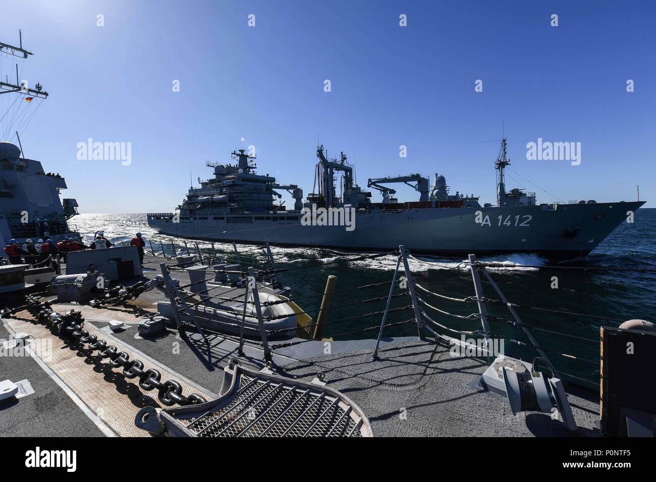 Berlin class replenishment ship hi-res stock photography and images - Alamy