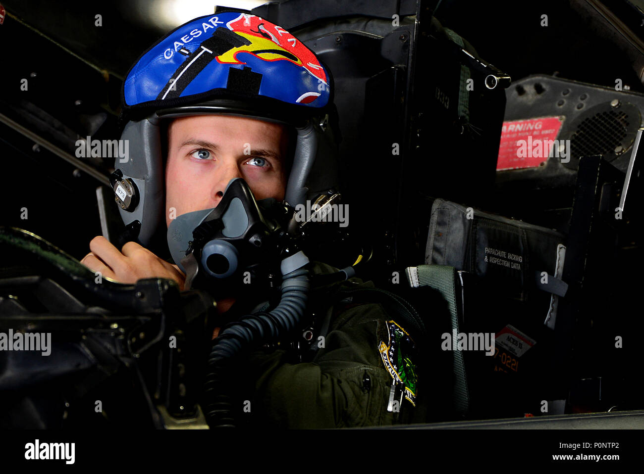 A Weapons Systems Operator assigned to the 492nd Fighter Squadron ...