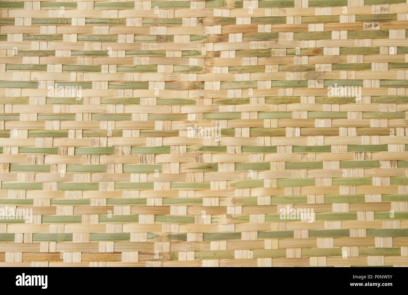 Bamboo basket weave pattern Stock Photo - Alamy
