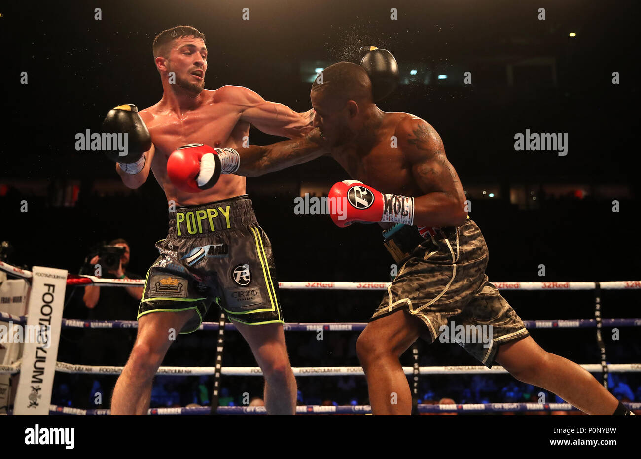 Mark Heffron (left) and Andrew Robinson during the International Silver ...