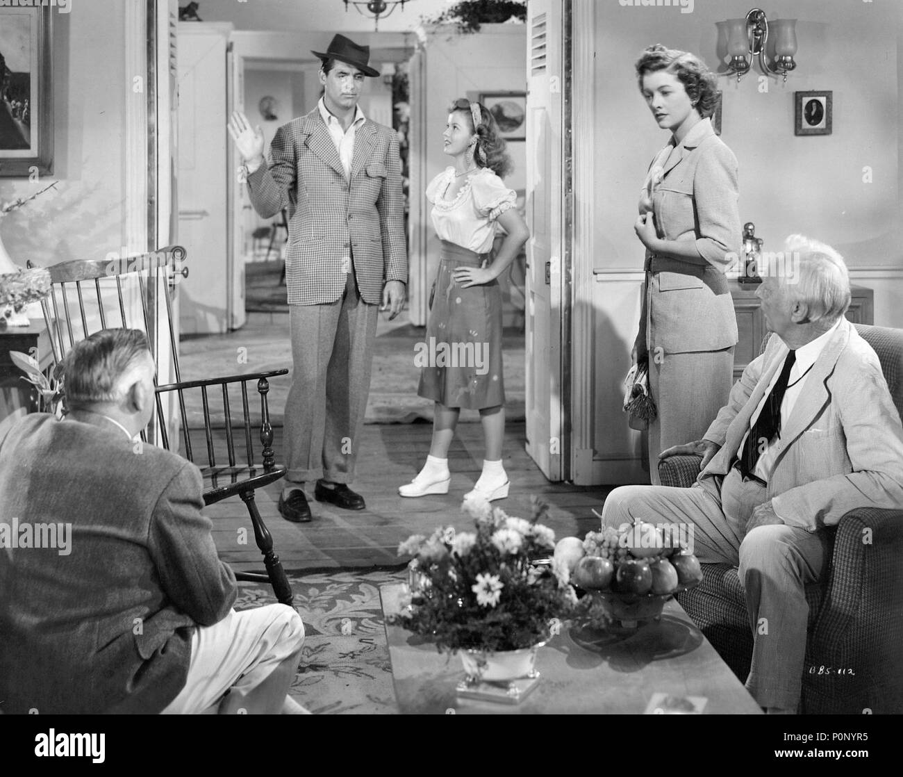 Original Film Title: THE BACHELOR AND THE BOBBY-SOXER. English Title ...