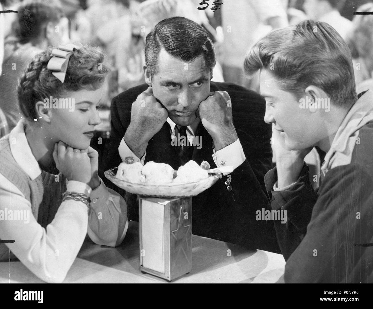 The bachelor and the bobby soxer film hi-res stock photography and ...