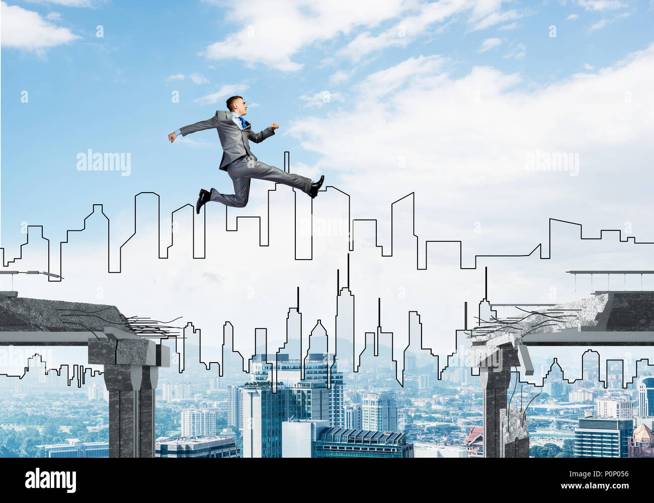 Problem and difficulties overcoming concept Stock Photo - Alamy