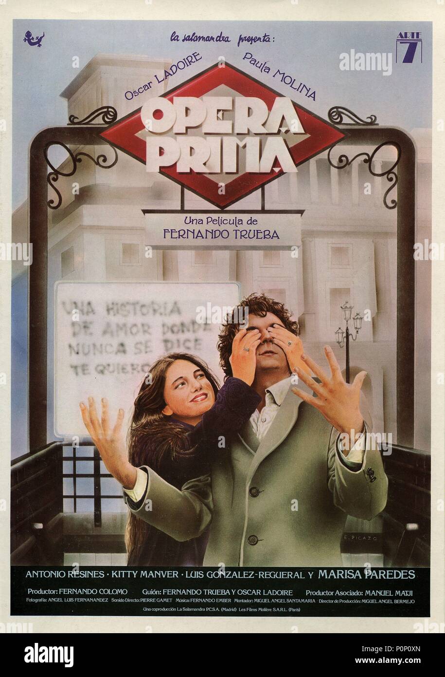 Original Film Title: OPERA PRIMA. English Title: OPERA PRIMA. Film ...