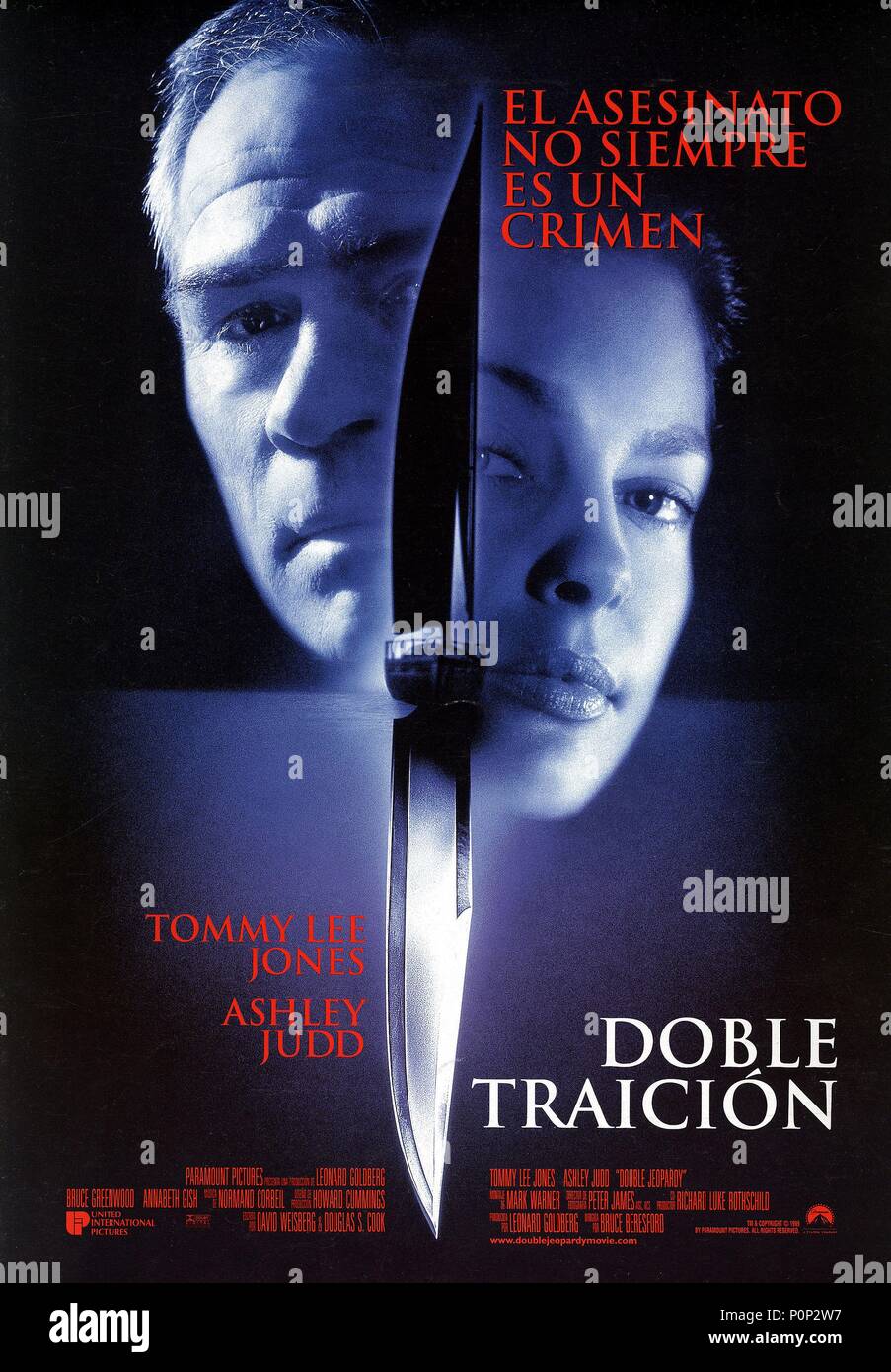 Original Film Title: DOUBLE JEOPARDY. English Title: DOUBLE JEOPARDY ...