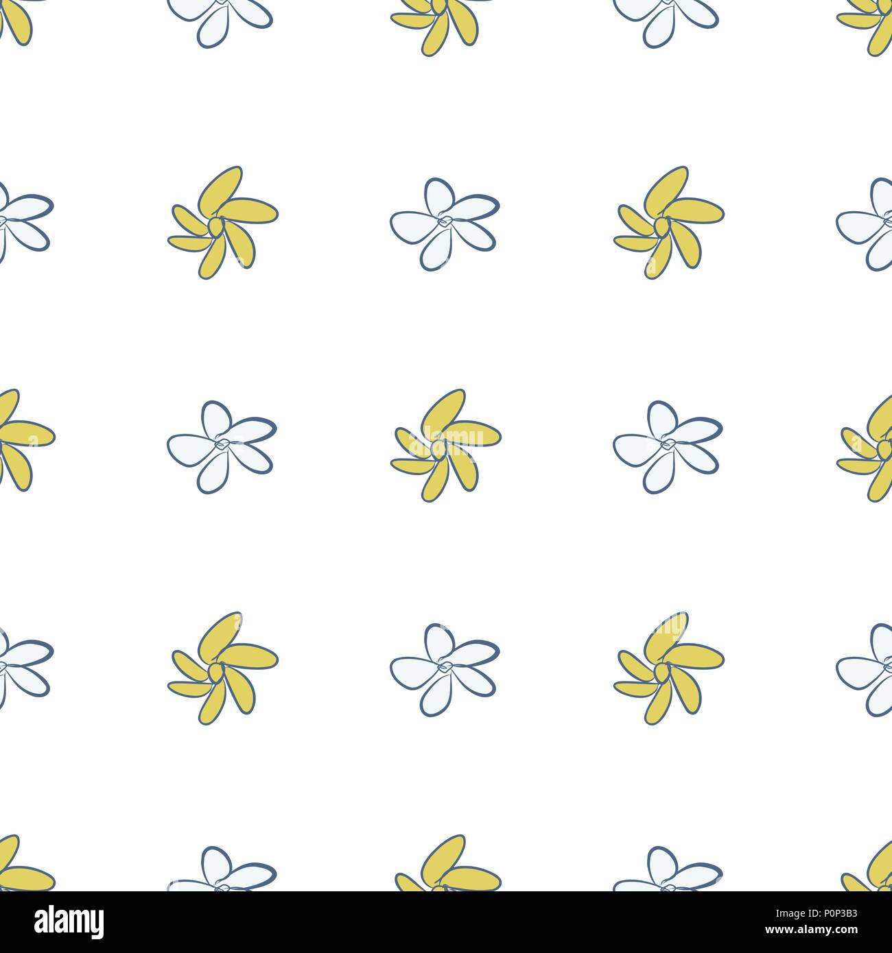 Seamless illustrations of flower. Good for web page, wallpaper, graphic ...