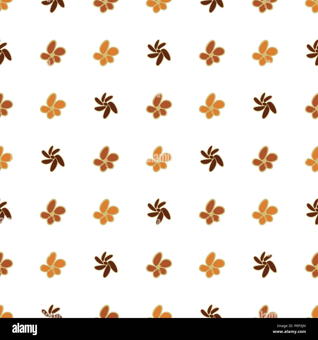 Seamless abstract illustrations of flower, conceptual. Good for design ...