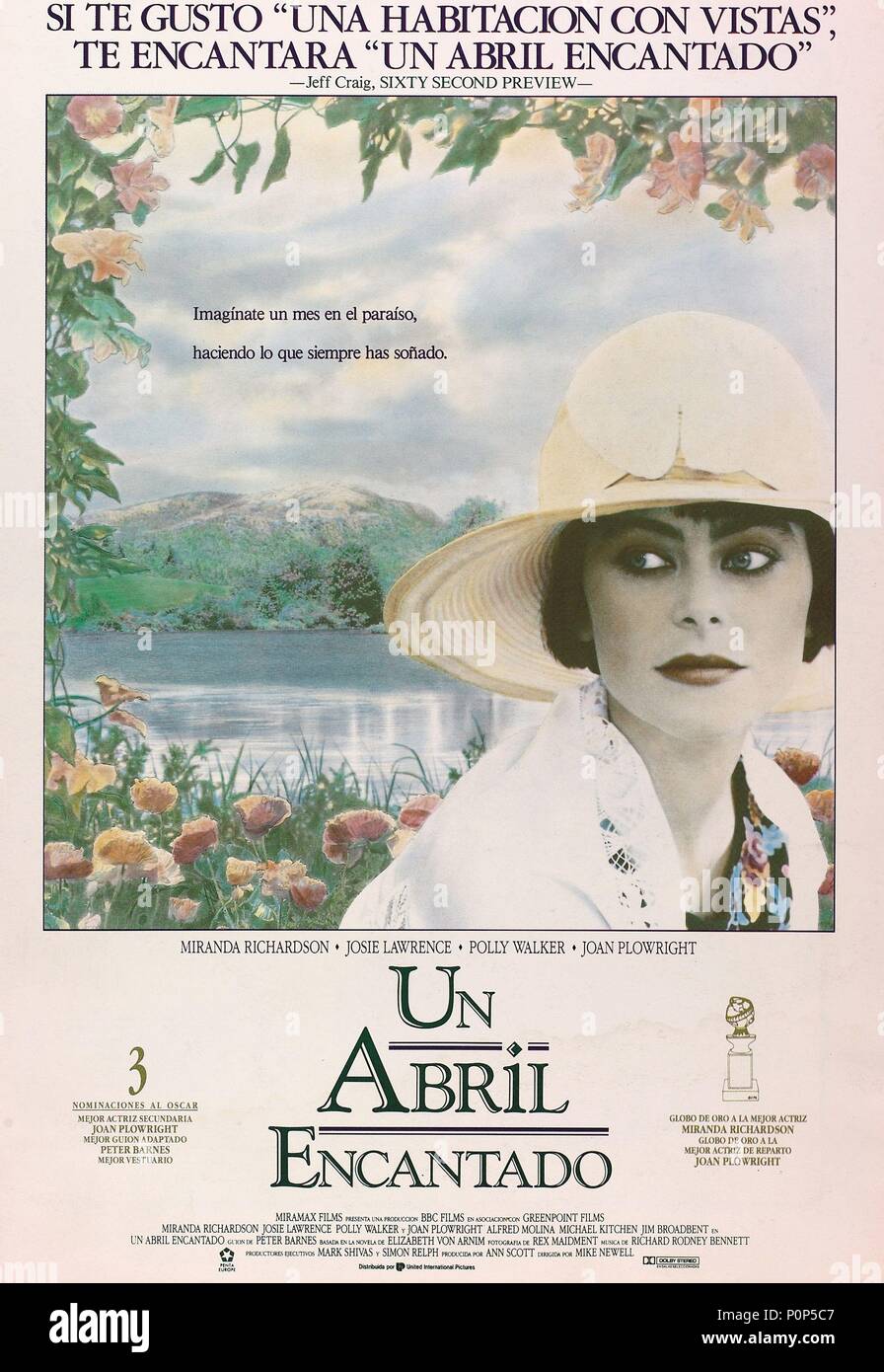 Enchanted april film hi-res stock photography and images - Alamy