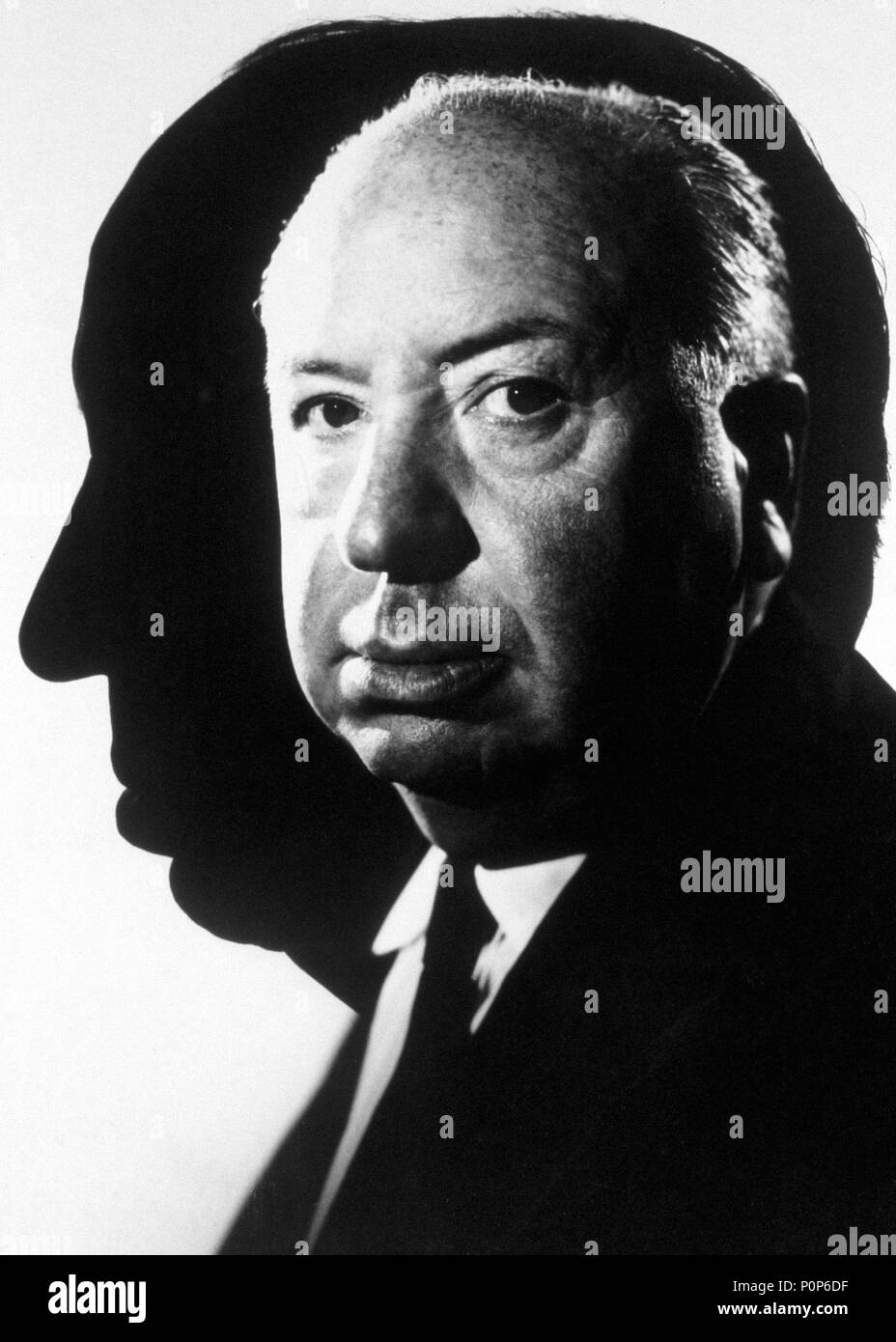 Alfred Hitchcock Side Profile