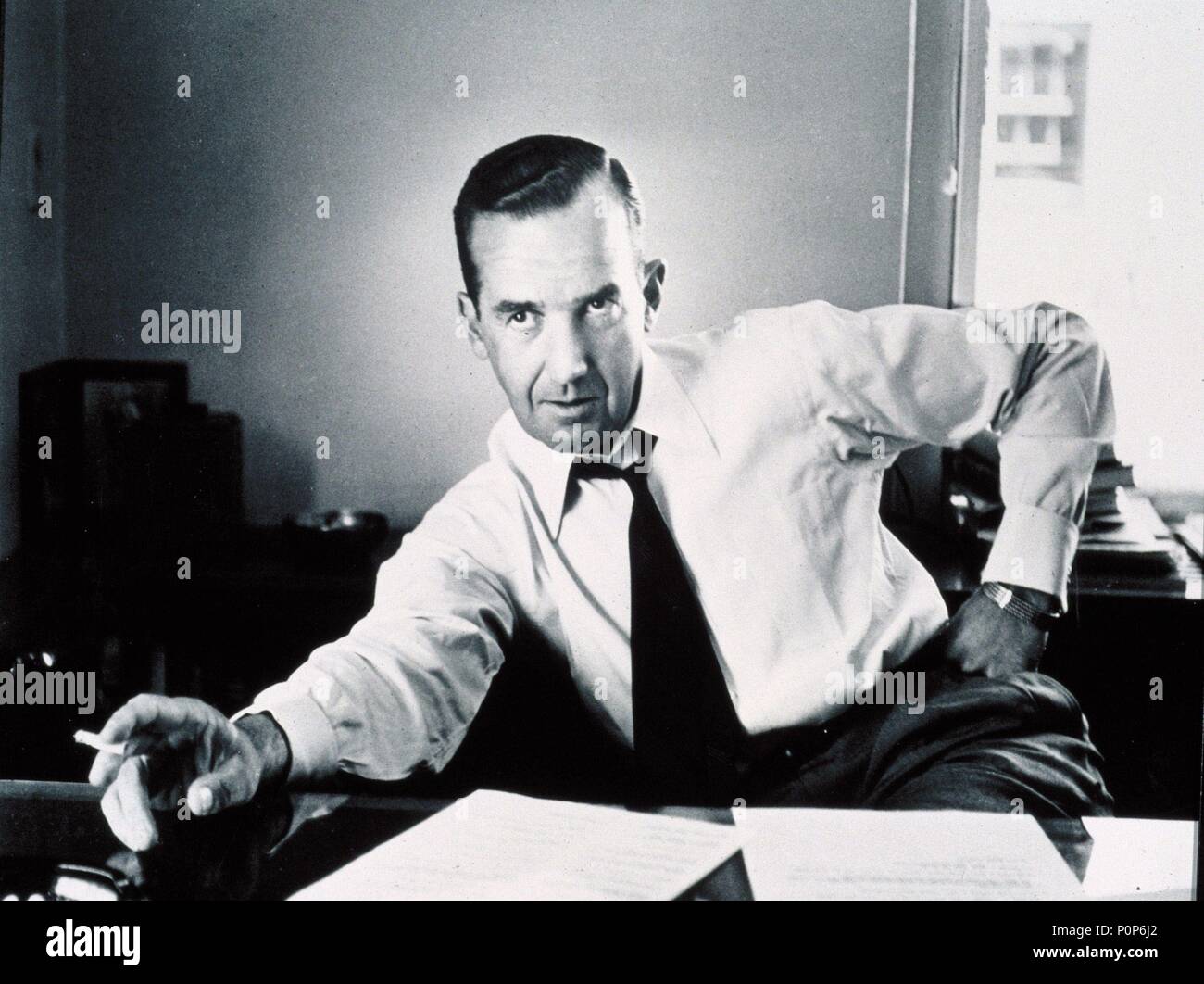 Stars: EDWARD R. MURROW Stock Photo - Alamy