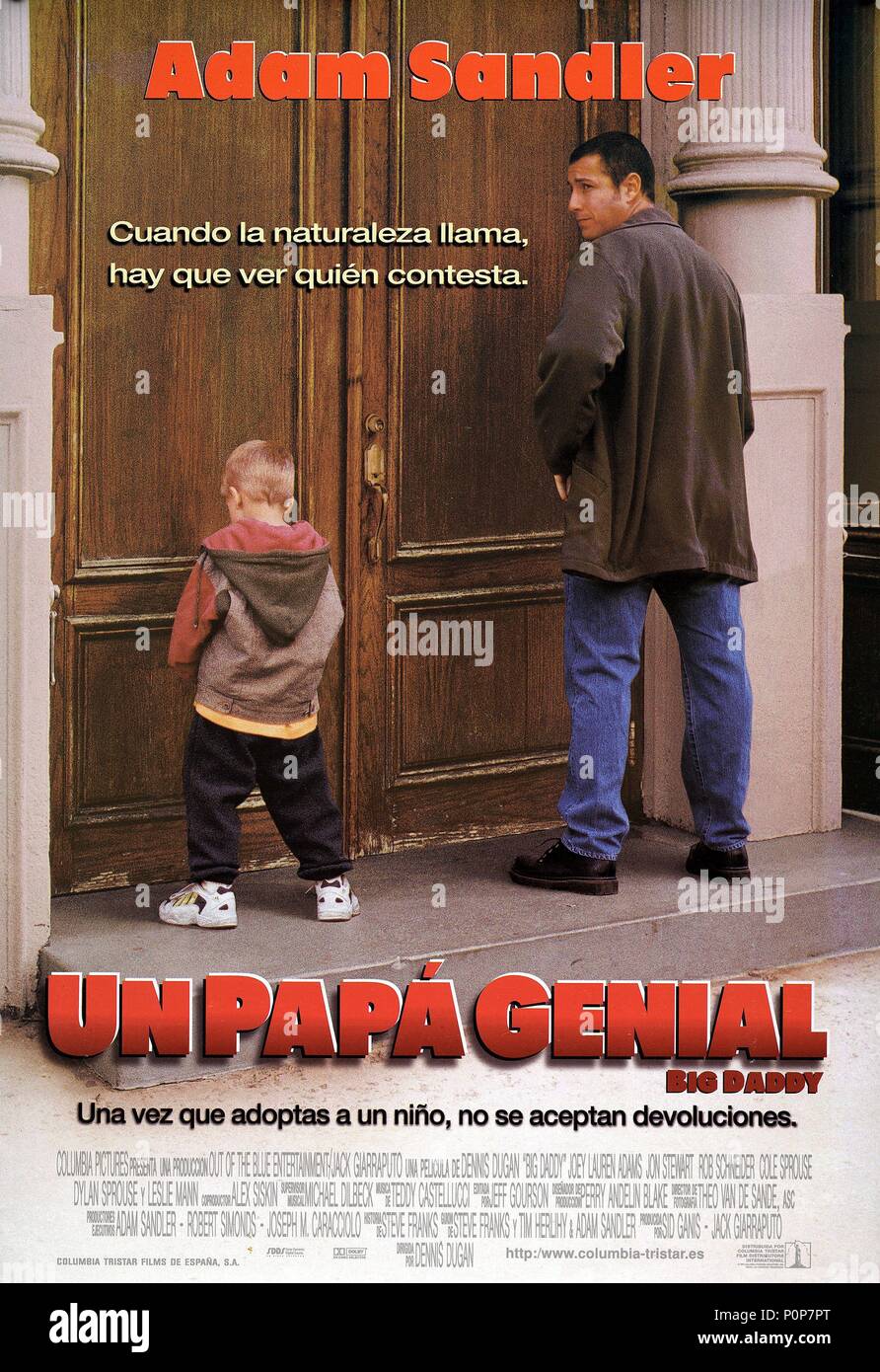 Original Film Title: BIG DADDY. English Title: BIG DADDY. Film Director ...