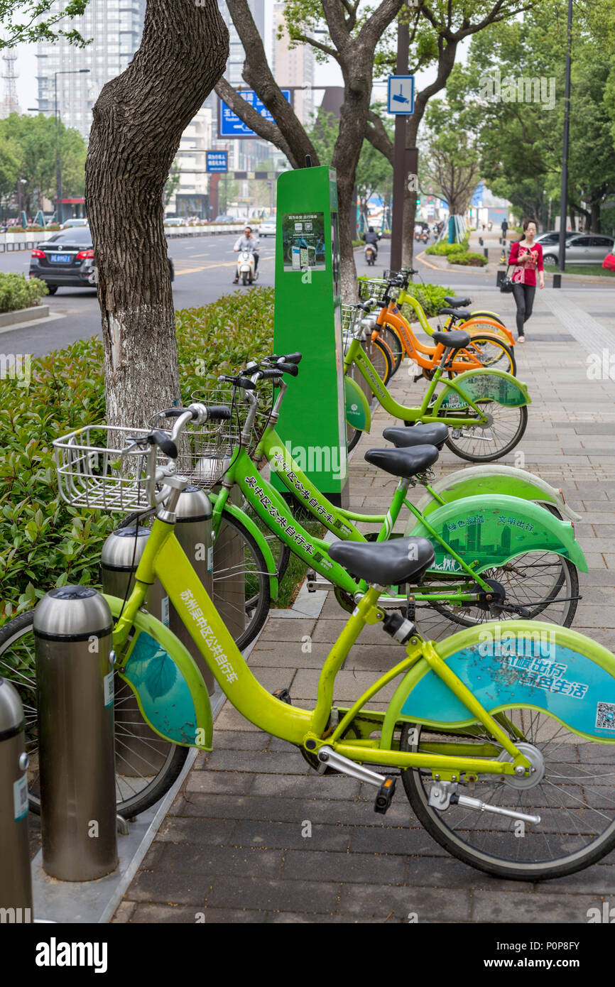 Public rental bikes hi-res stock photography and images - Alamy