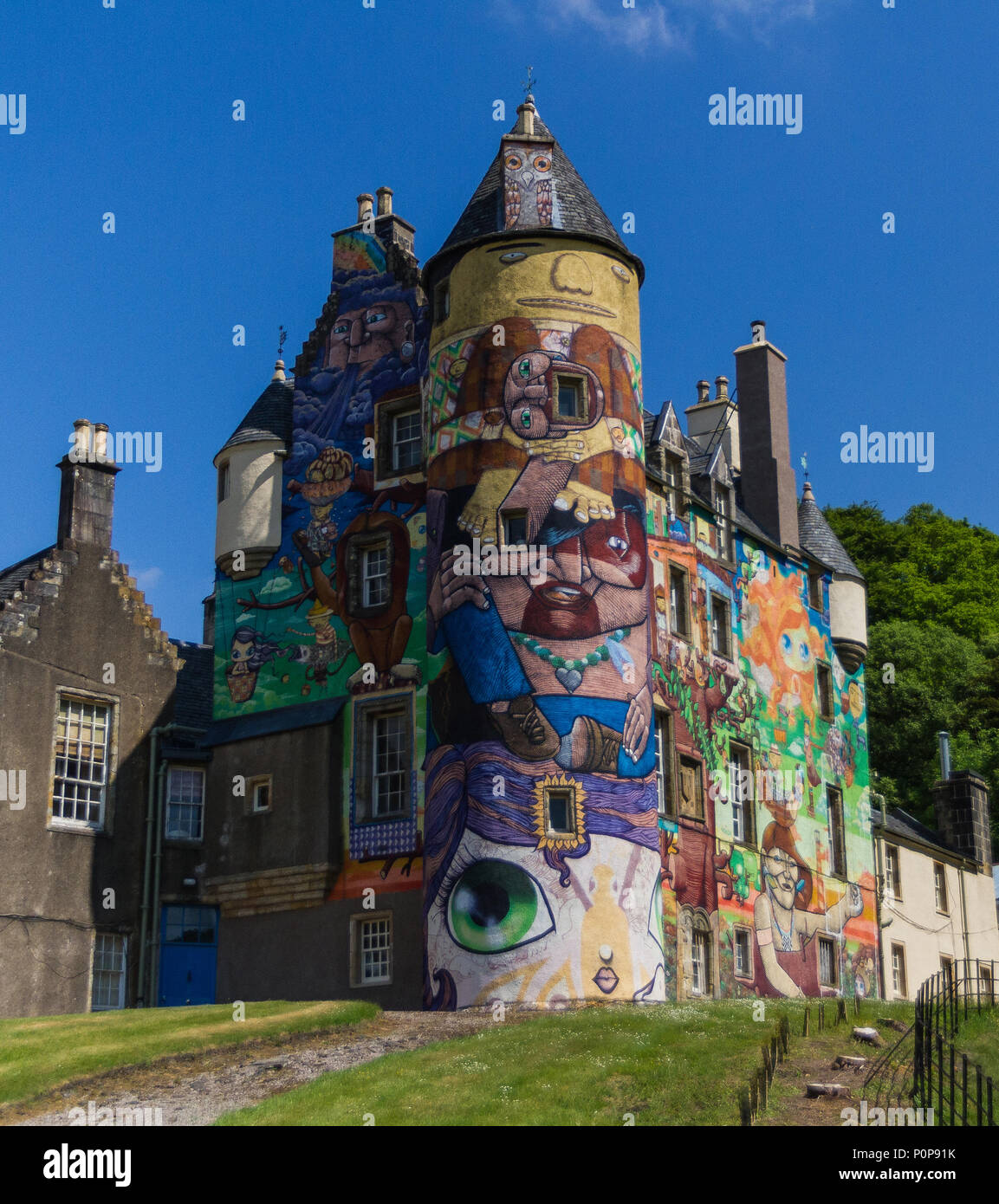 Kelburn castle hi-res stock photography and images - Alamy