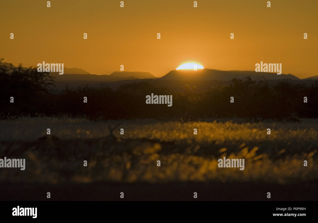 Sunset in africa hi-res stock photography and images - Alamy