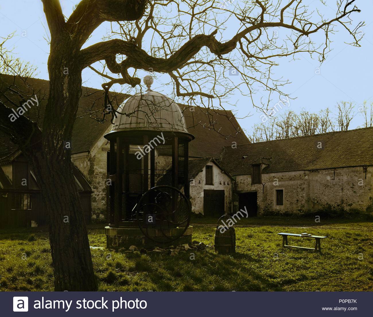 Well Windlass Stock Photos & Well Windlass Stock Images - Alamy