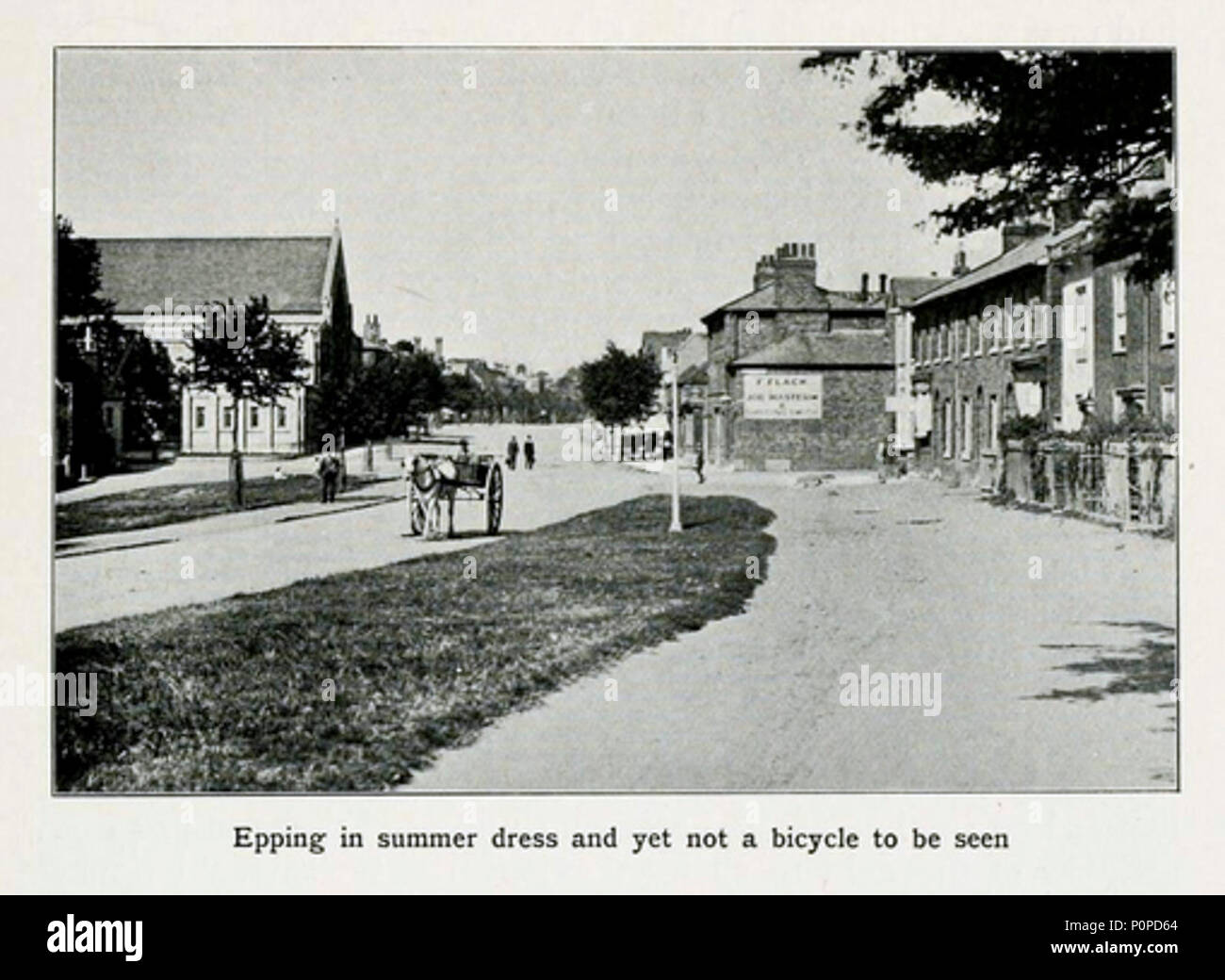 Leaves from a Hunting Diary in Essex p.265 - Epping High Street Essex ...