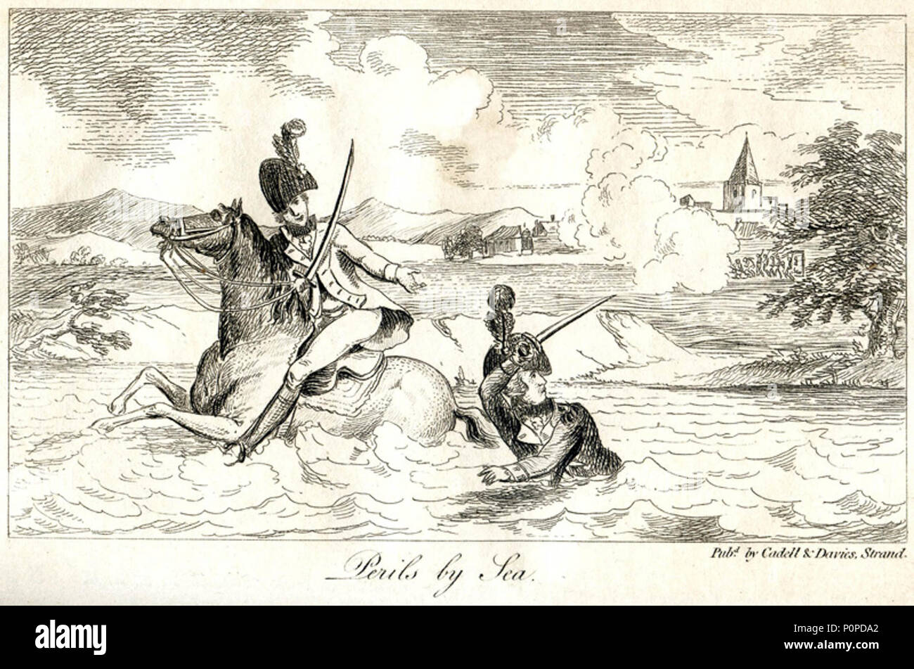 Peril at Sea Stock Photo - Alamy