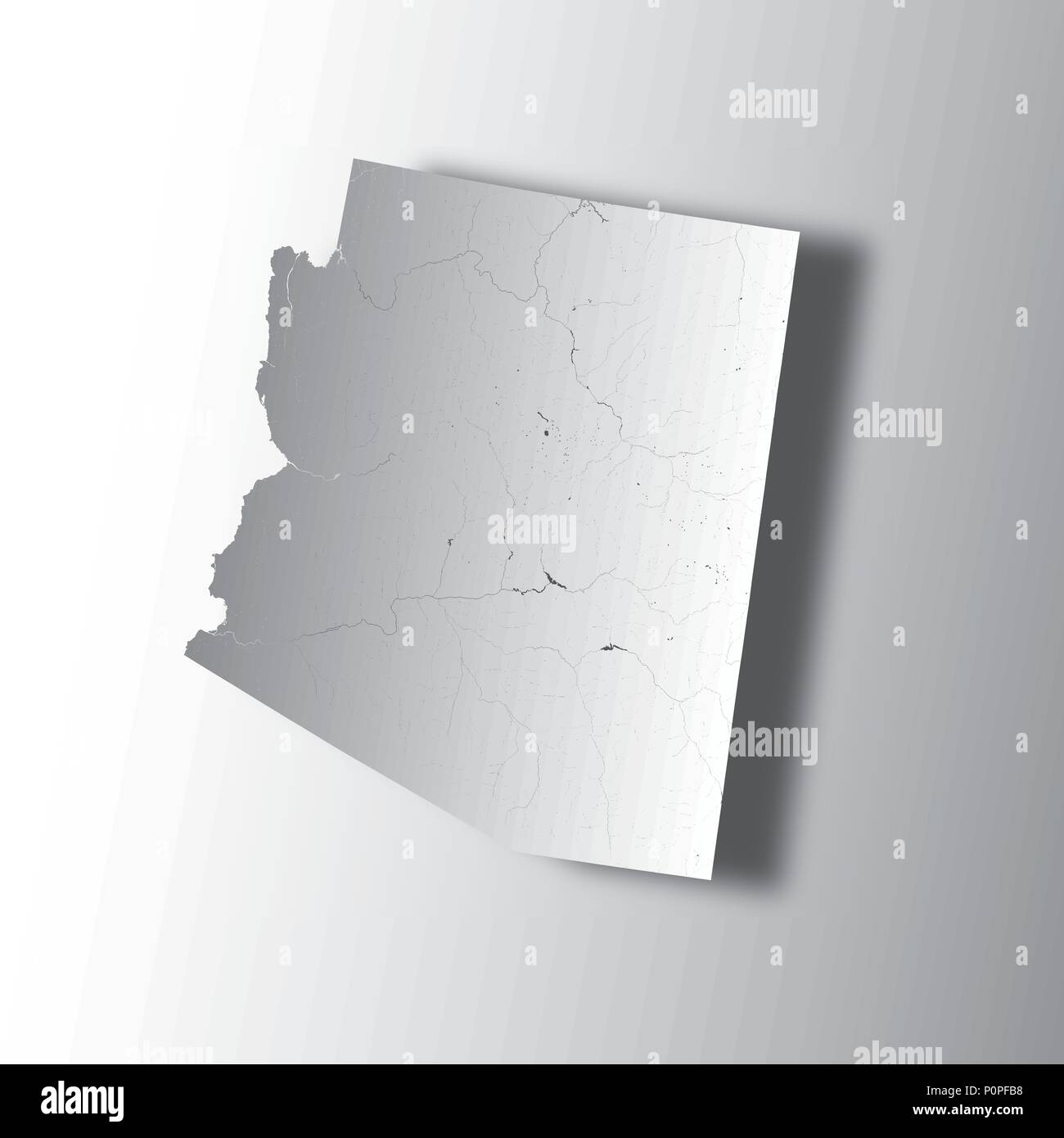 San carlos arizona map hi-res stock photography and images - Alamy