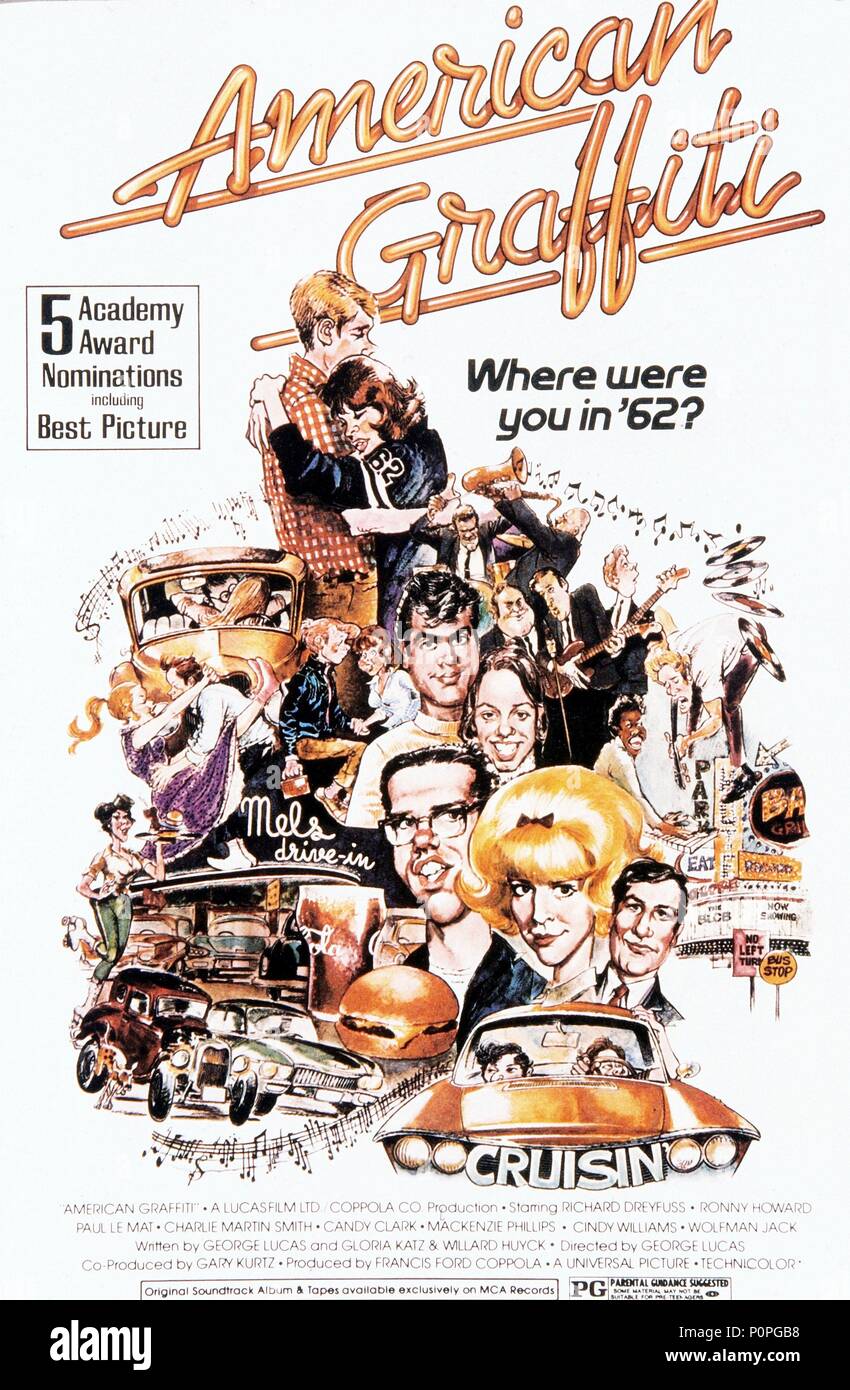 American graffiti film hi-res stock photography and images - Alamy