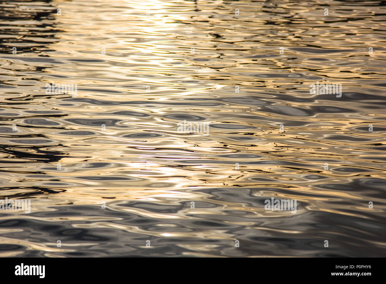 natural background with beautiful sea waves at sunset Stock Photo - Alamy