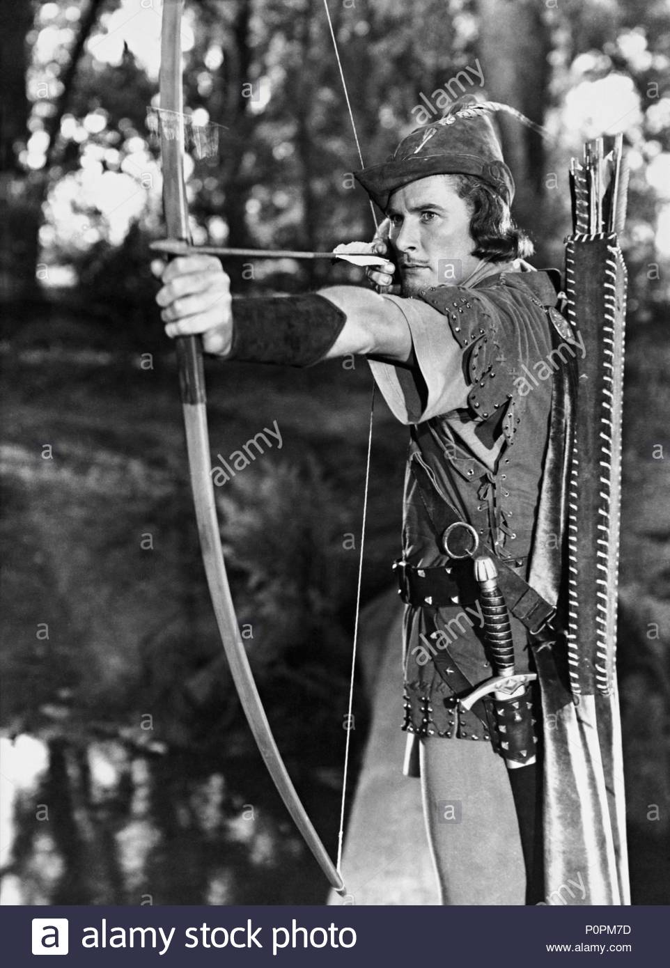 Errol Flynn Robin Hood Stock Photos & Errol Flynn Robin Hood Stock ...