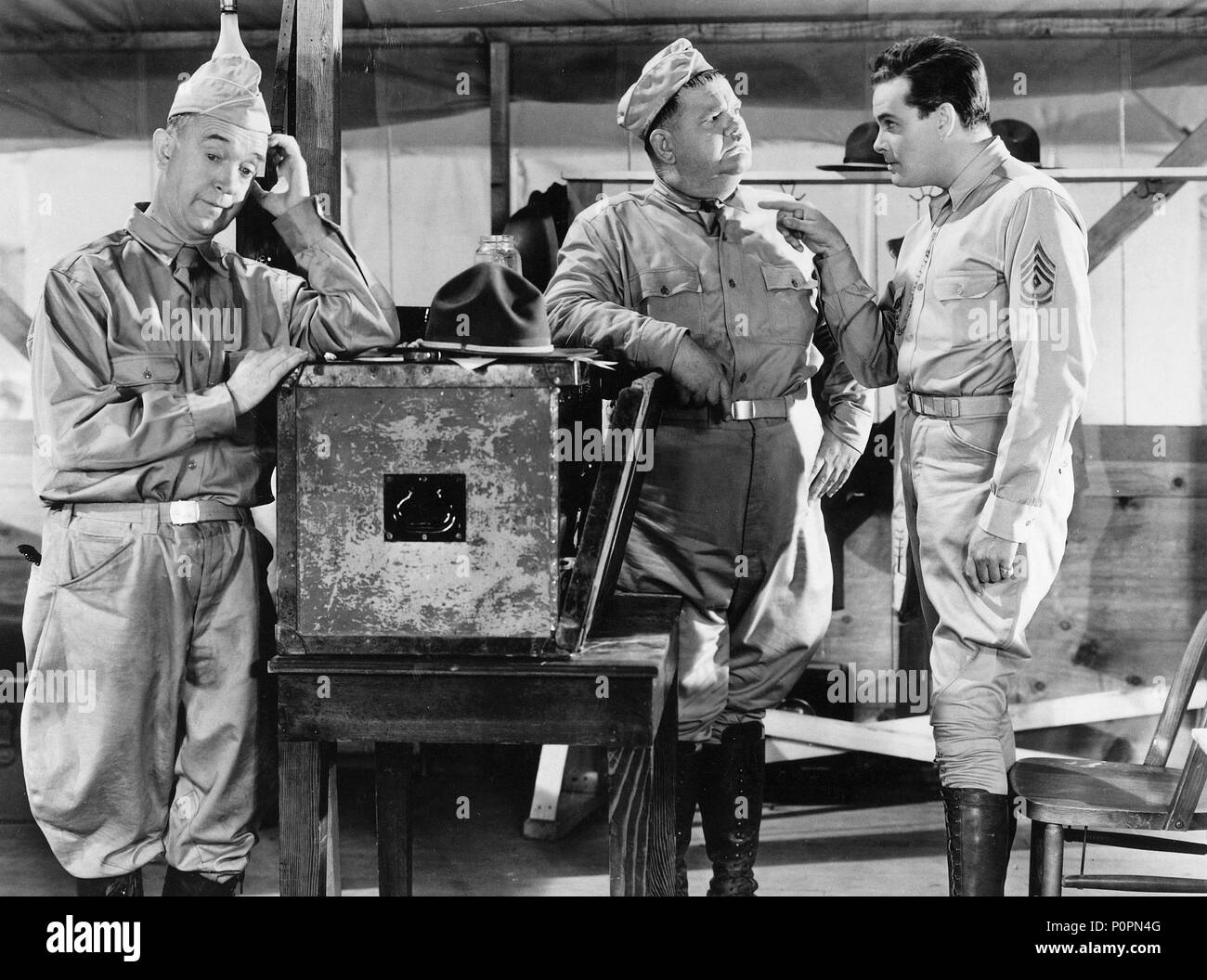 Original Film Title: GREAT GUNS. English Title: GREAT GUNS. Film ...