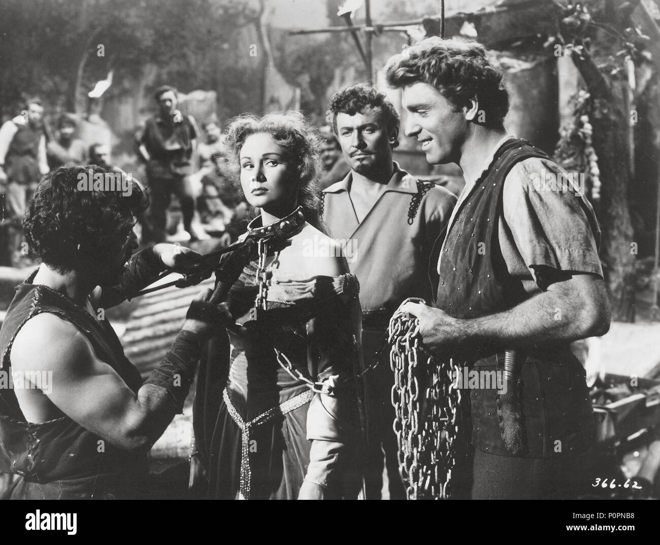 Original Film Title: THE FLAME AND THE ARROW. English Title: THE FLAME AND THE ARROW. Film ...