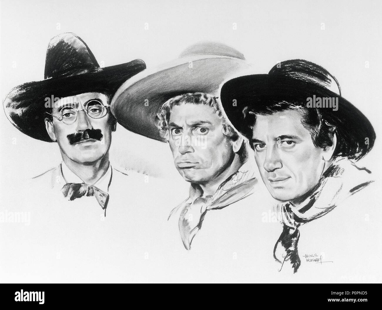 Groucho marx go west marx hi-res stock photography and images - Alamy