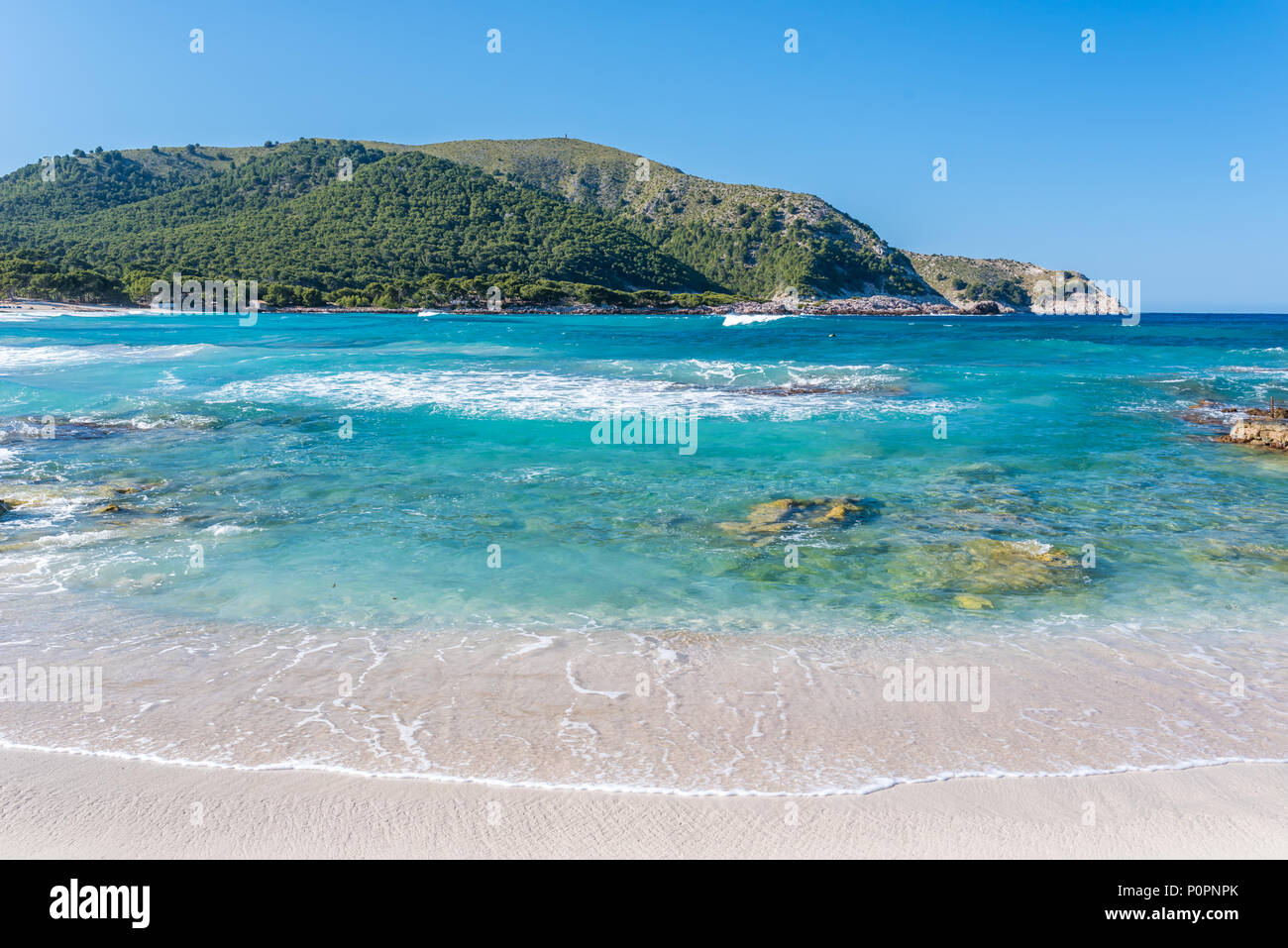 Cala Agulla on Mallorca, Spain Stock Photo - Alamy