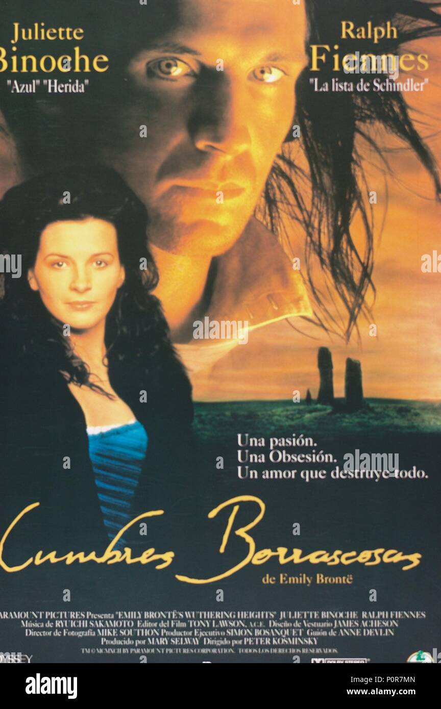 Original Film Title: WUTHERING HEIGHTS. English Title: WUTHERING HEIGHTS. Film Director: PETER ...