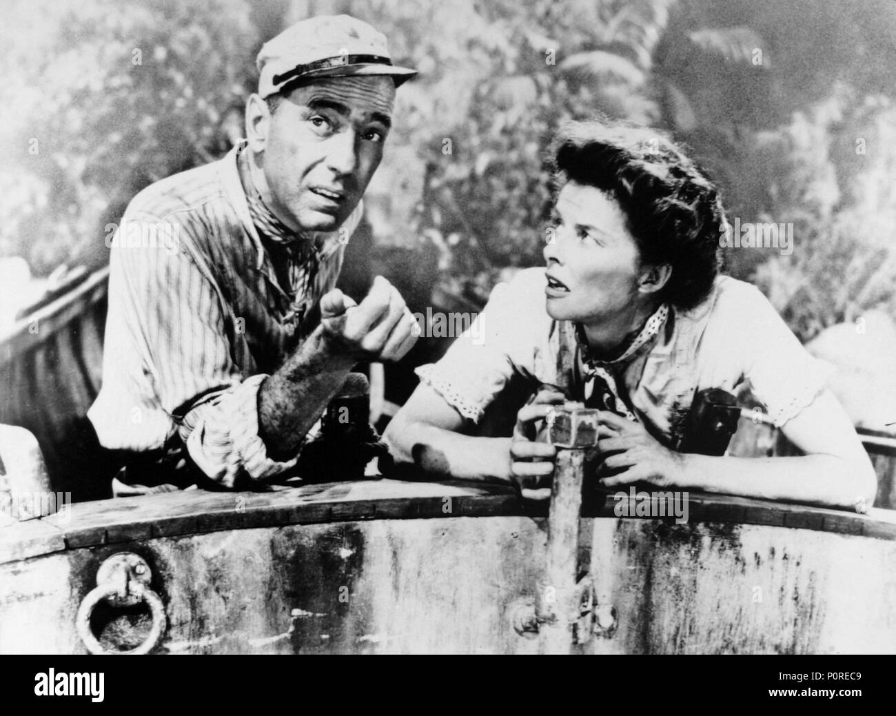 Original Film Title: THE AFRICAN QUEEN. English Title: THE AFRICAN ...