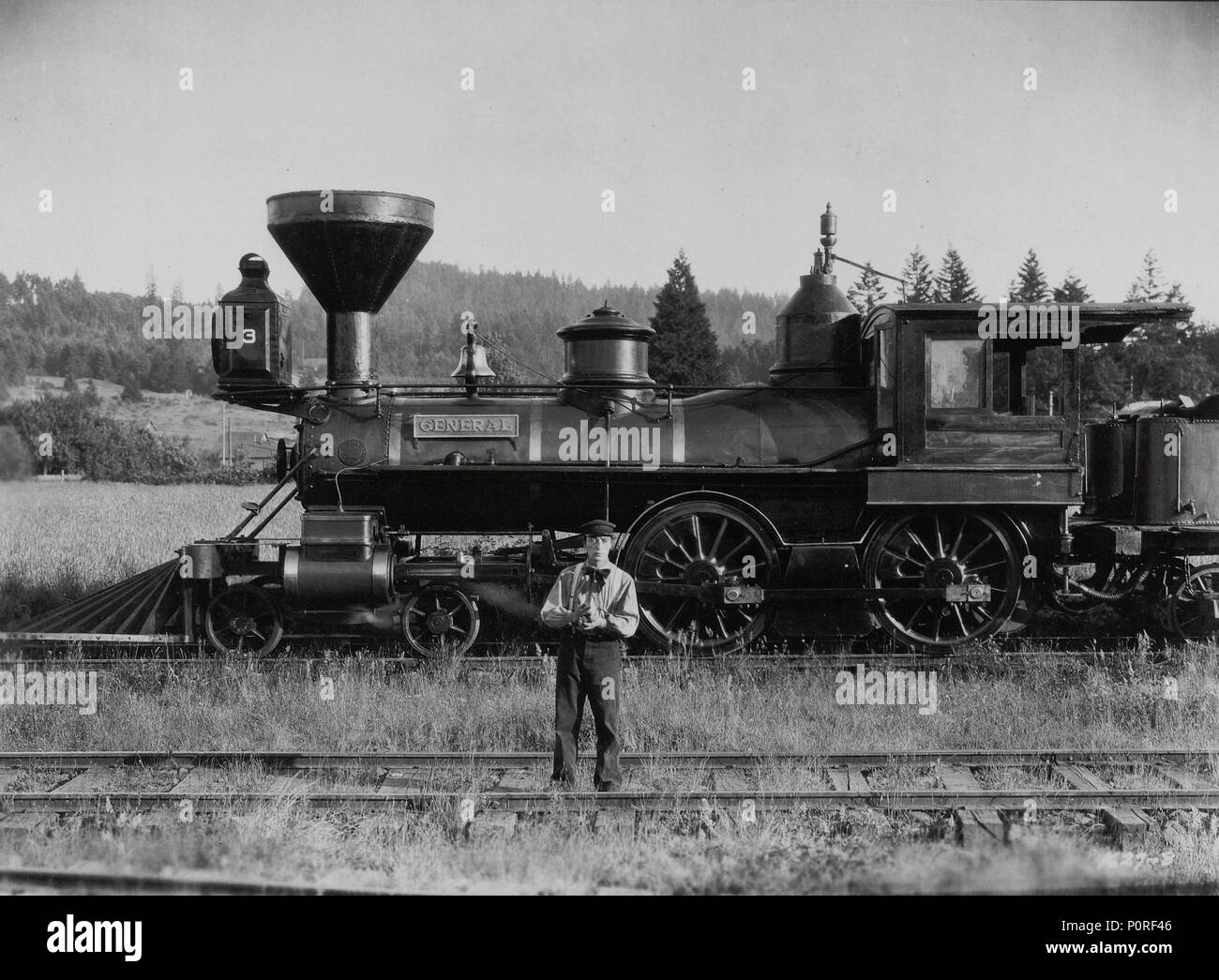 Train the general keaton hi-res stock photography and images - Alamy