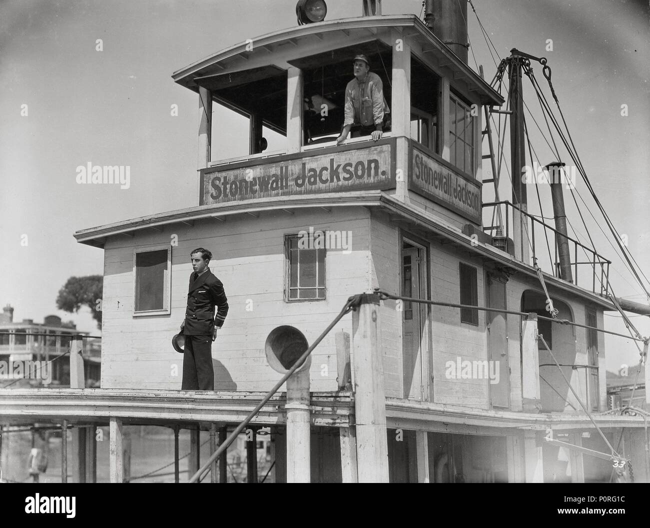 Steamboat bill jr 1928 buster keaton hi-res stock photography and ...