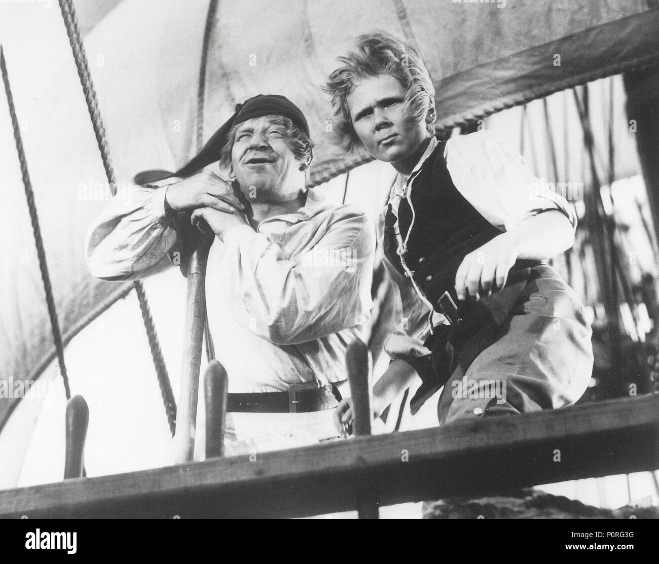 Wallace beery as long john silver hi-res stock photography and images ...