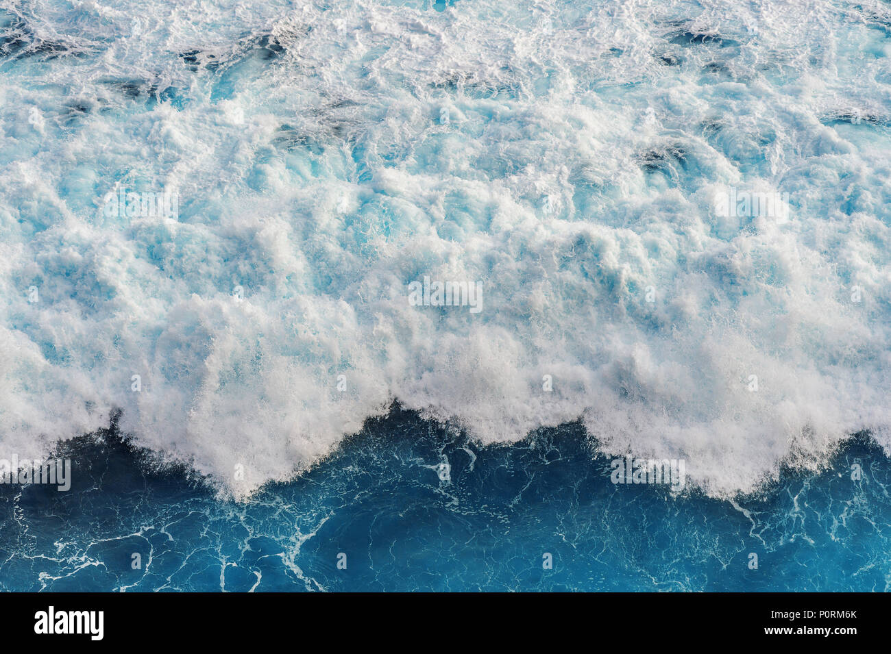 Aerial view of the ocean wave Stock Photo - Alamy