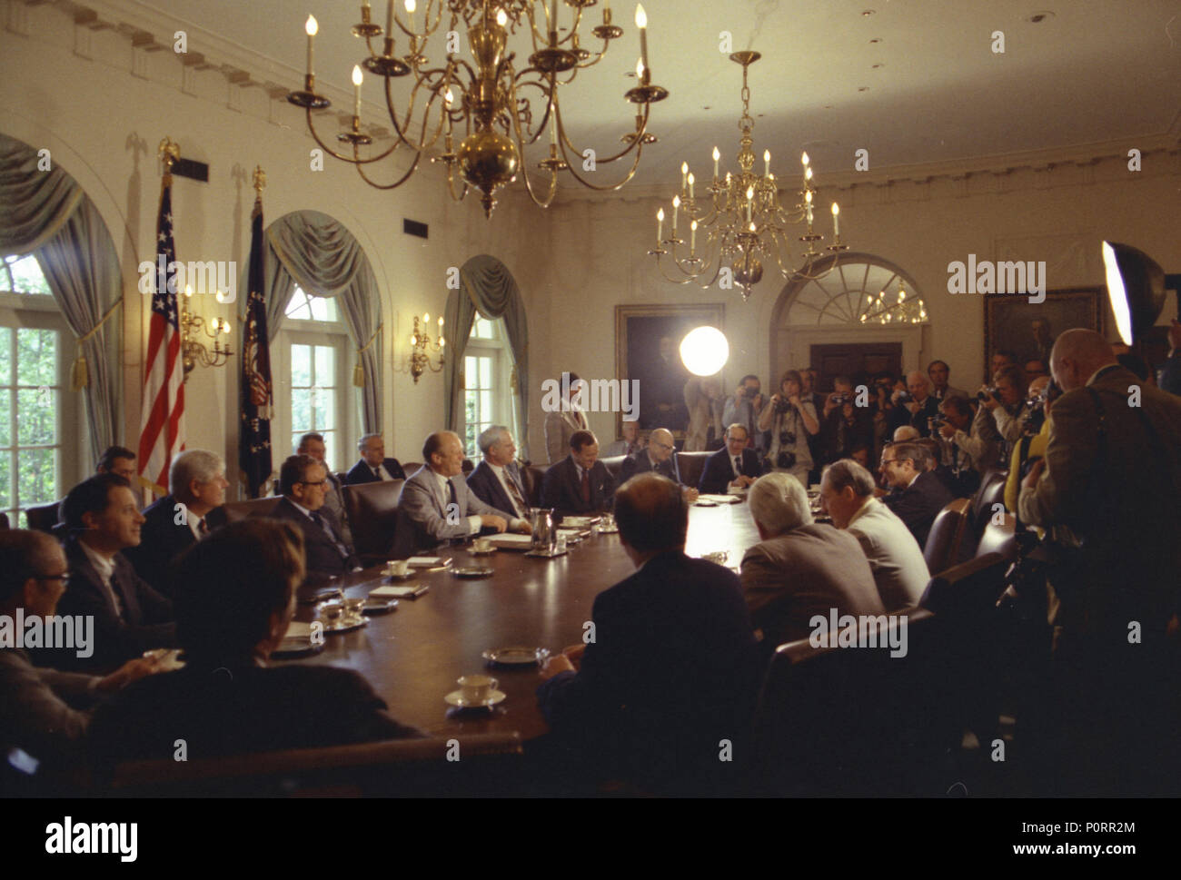 White house media 1974 hi-res stock photography and images - Alamy