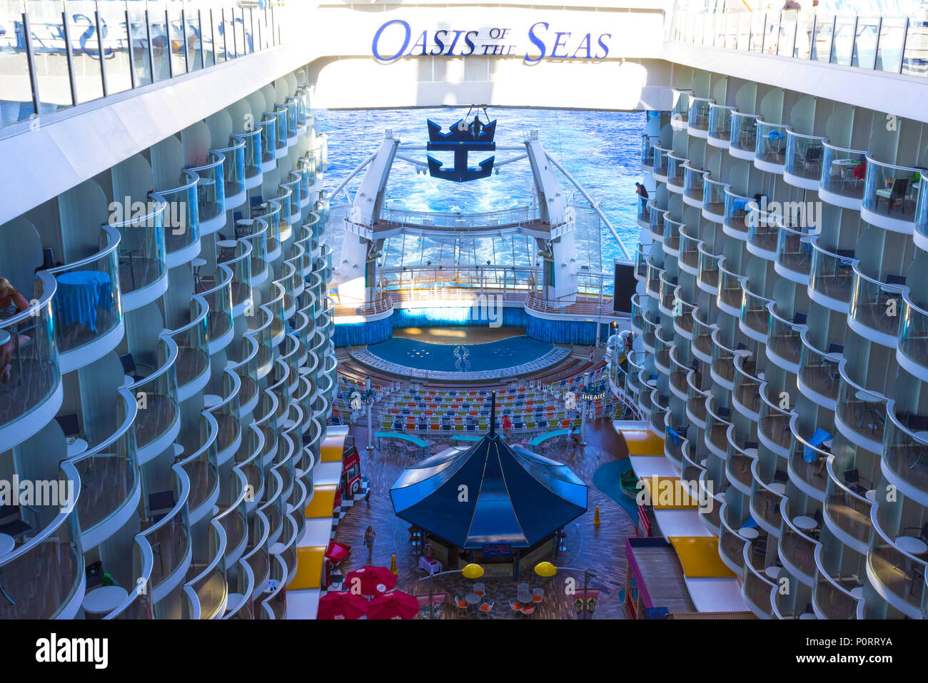 Oasis Of The Seas Boardwalk View