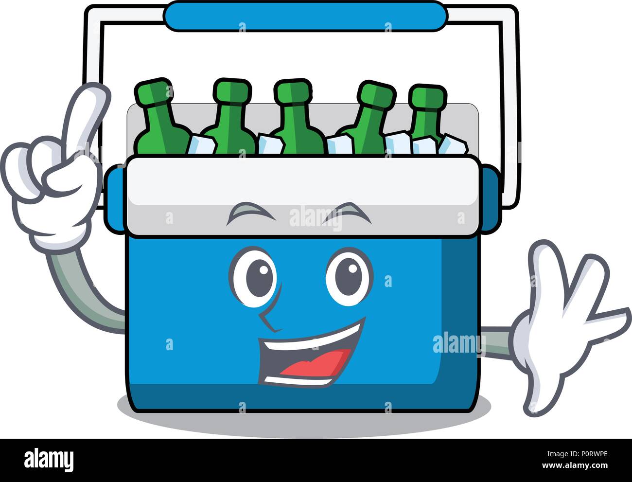 Finger freezer bag mascot cartoon Stock Vector Image & Art - Alamy