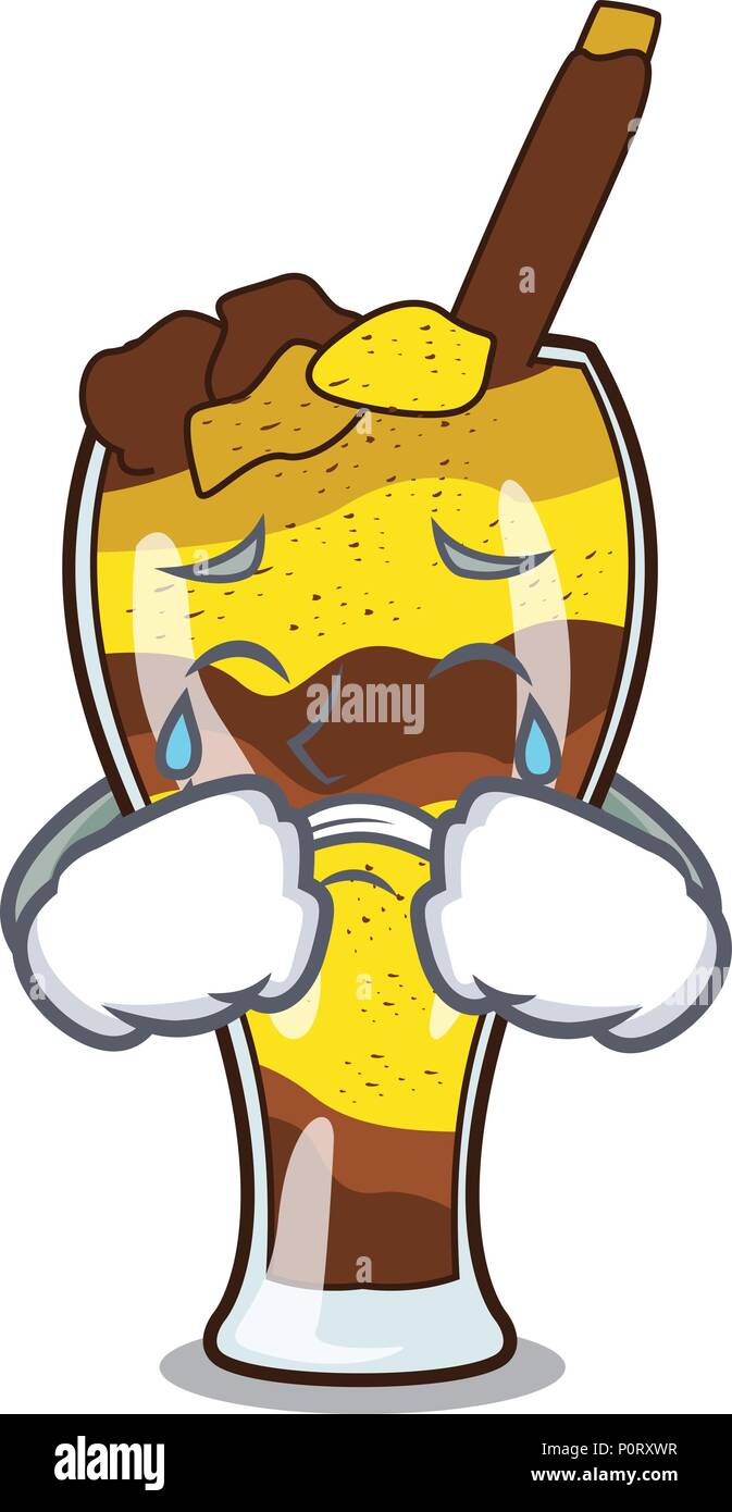 Crying mangonada fruit mascot cartoon Stock Vector Image & Art - Alamy