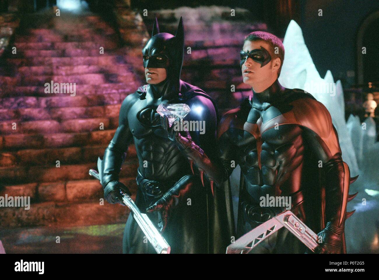 George clooney batman hi-res stock photography and images - Alamy