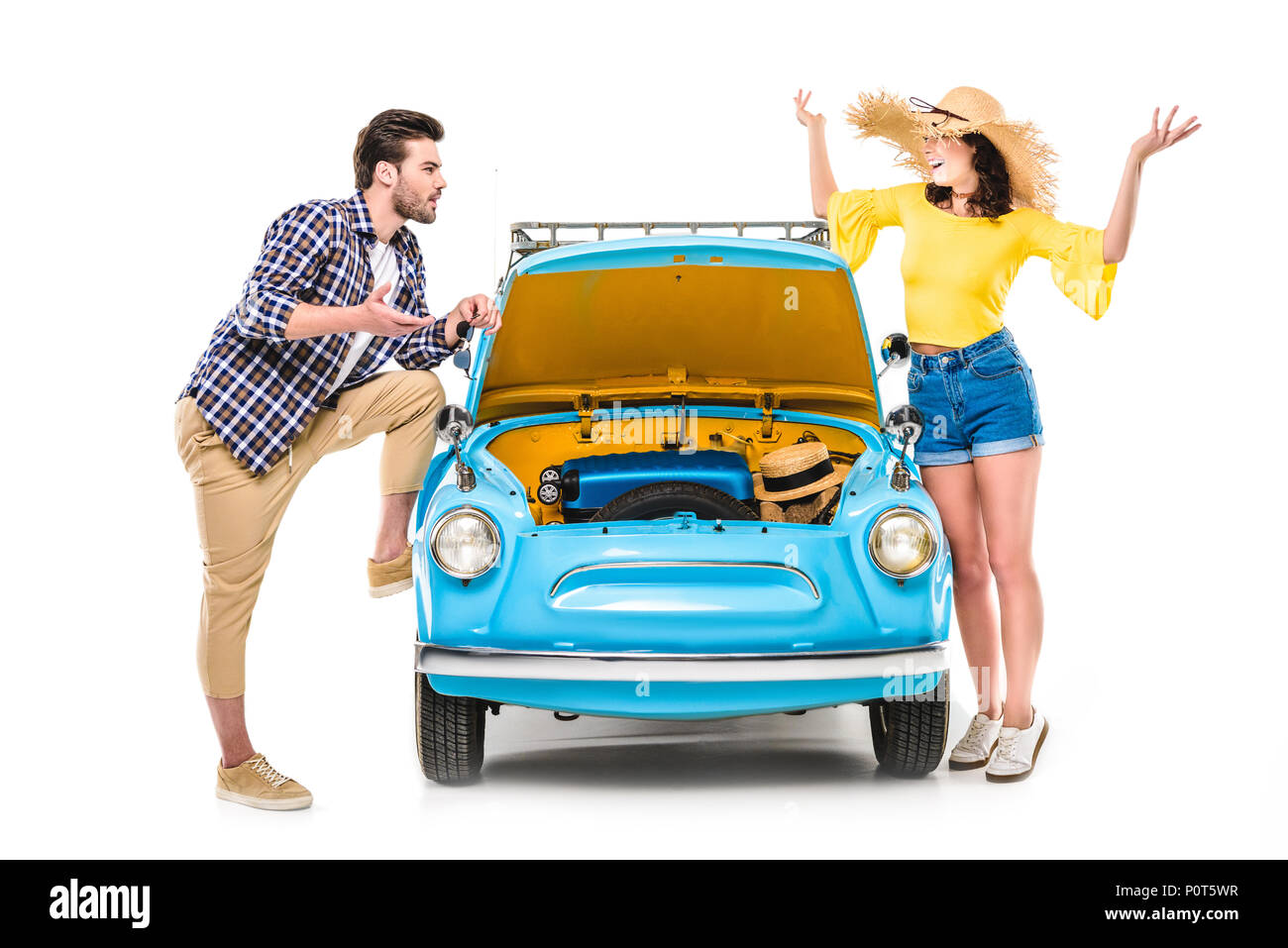 Open bonnet hi-res stock photography and images - Alamy