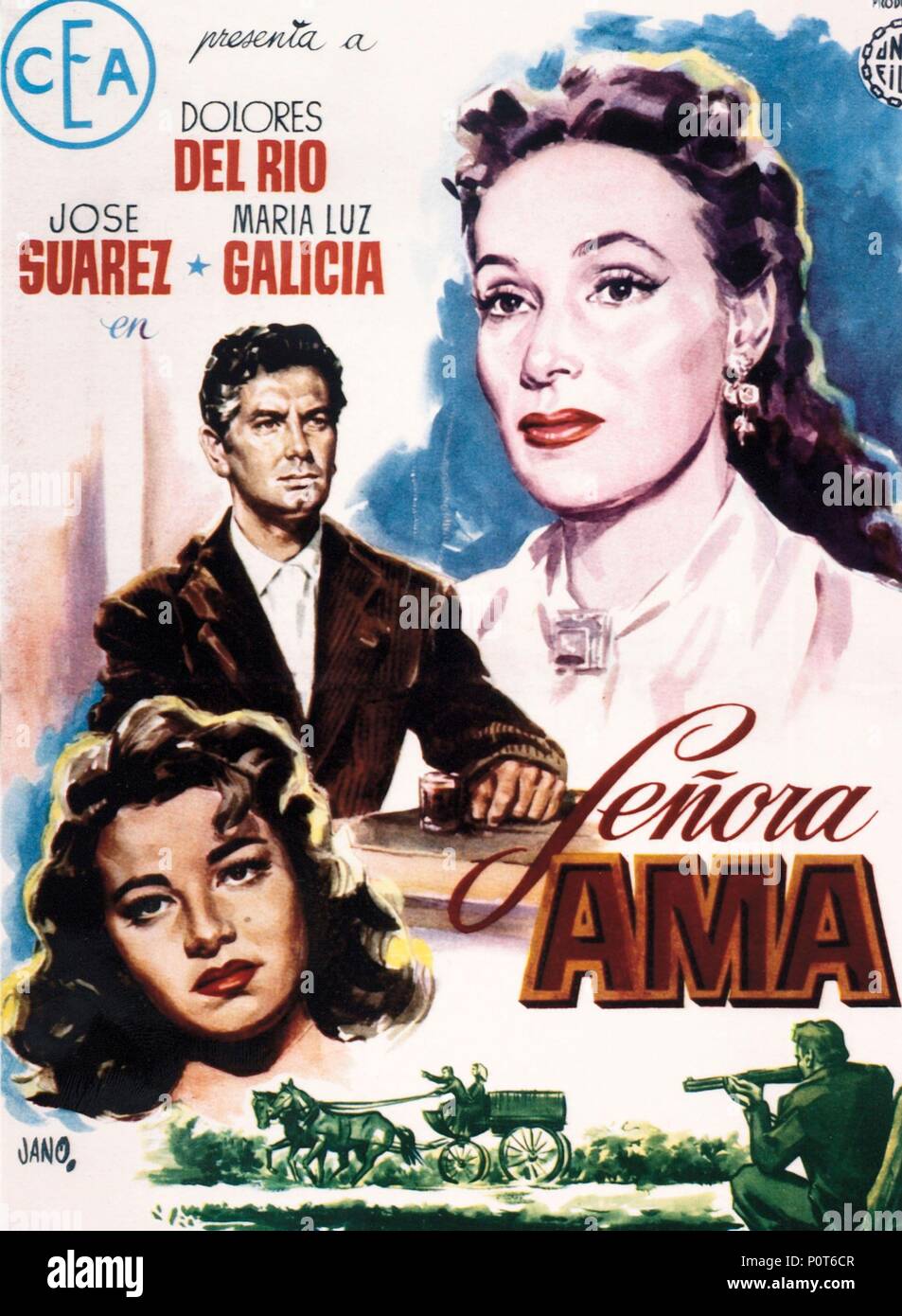 Original Film Title: SEÑORA AMA. English Title: SEÑORA AMA. Film ...