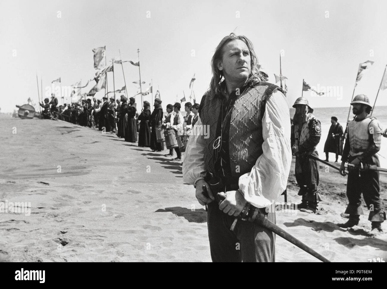 Ridley scott gerard depardieu as christopher columbus film title 1492 ...