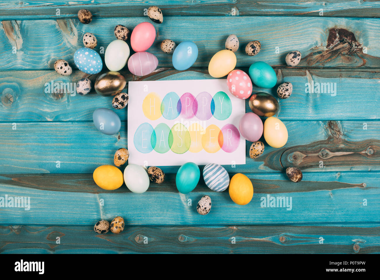 Celebrating easter greeting card hi-res stock photography and images ...